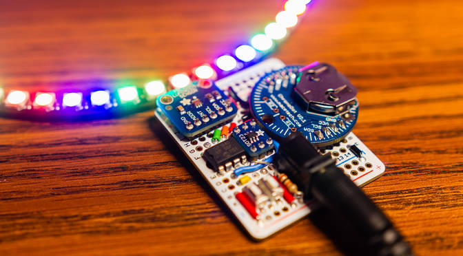 NeoPixel Clock | 0x7D.com